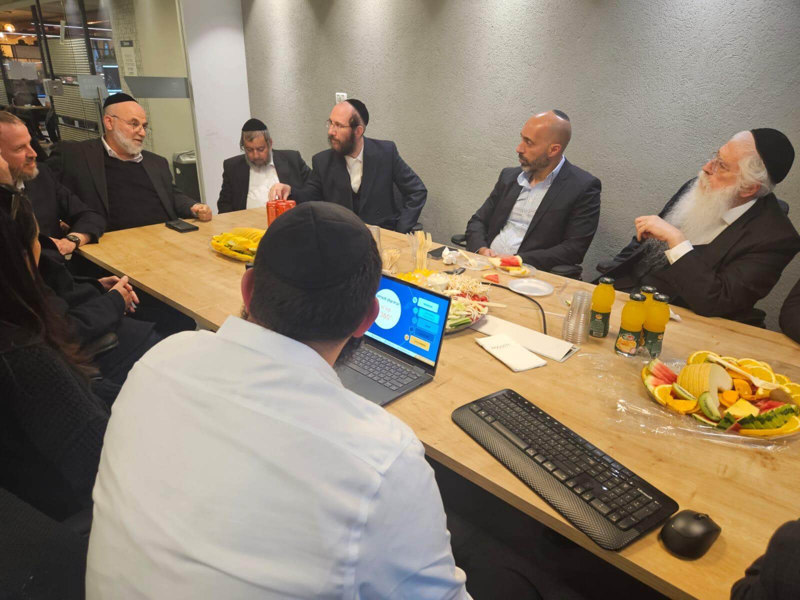 WE HOSTED THE MINISTER OF JERUSALEM AND ISRAEL TRADITION RABBI MEIR ...